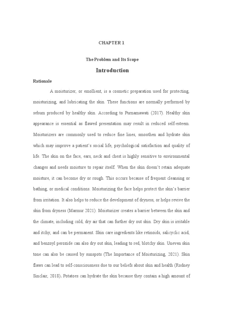 Chapter 1 (SOP) | PDF | Methodology