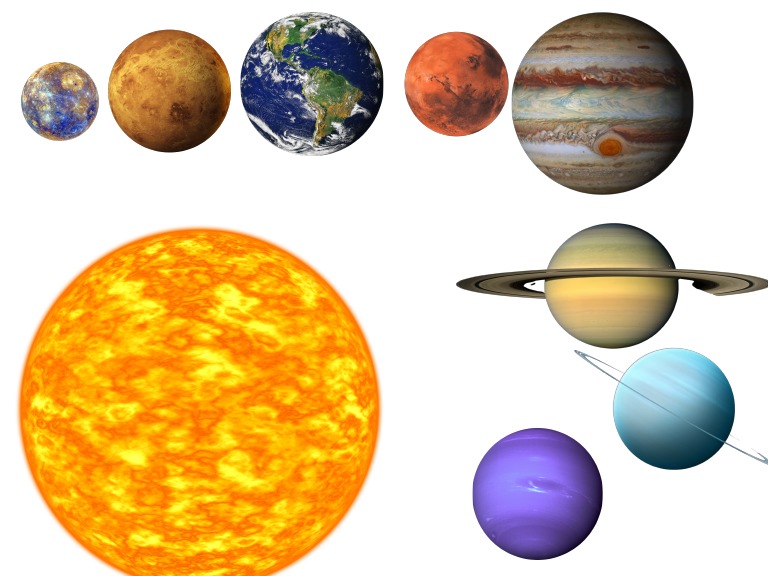 Colorful Solar System Picture Poster | PDF