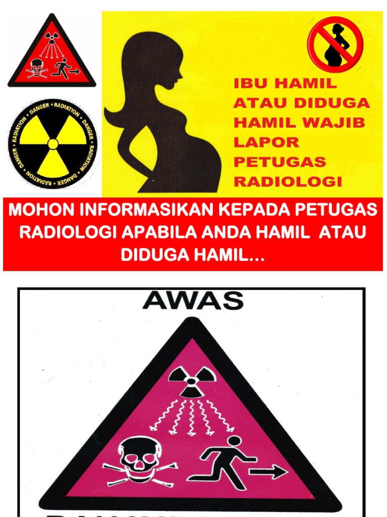 Warning Radiasi Ibu Hamil | PDF