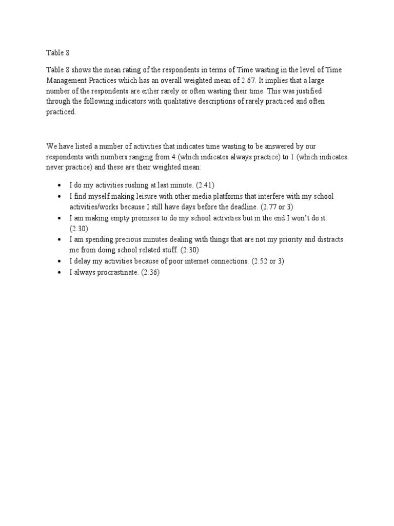 Table 8 and Table 9 Interpretation | PDF