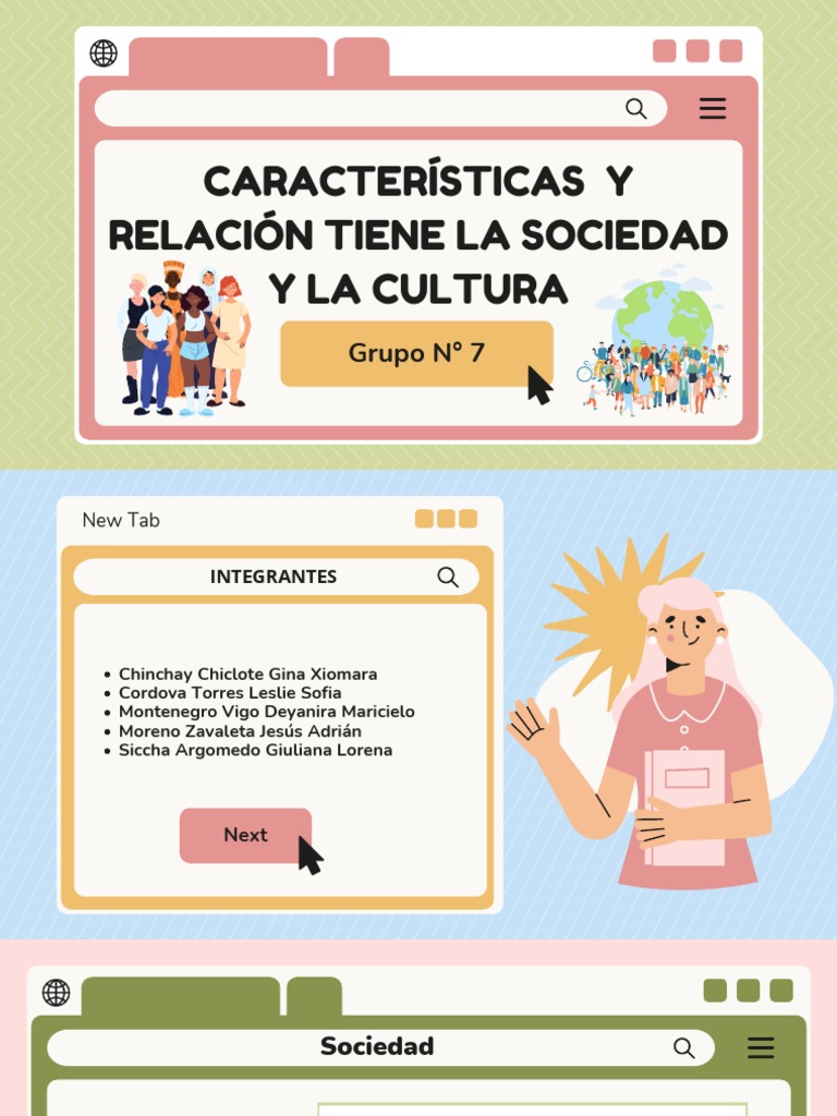 Relación entre Sociedad y Cultura | PDF | Sociedad