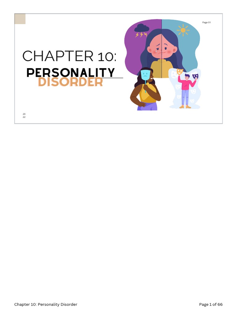 Chapter 10 Personality Disorder Pdf