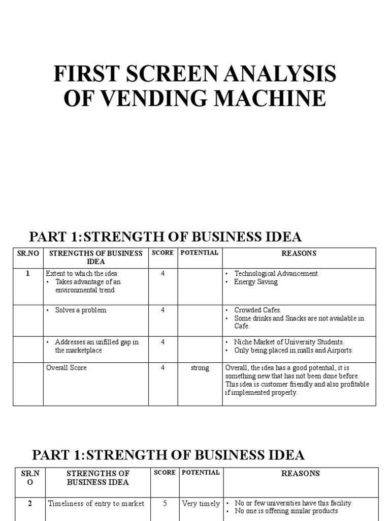 Vending Machine | PDF | Economies | Business Economics