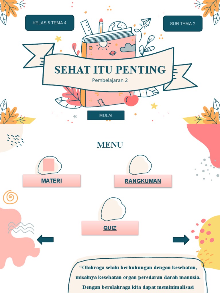PPT Media Pembelajaran Kelas 5 Tema 4 Sub Tema 2 P. 2 | PDF