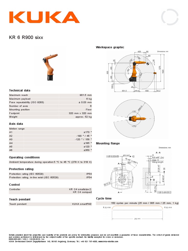KR 6 R900 Sixx: Workspace Graphic | PDF