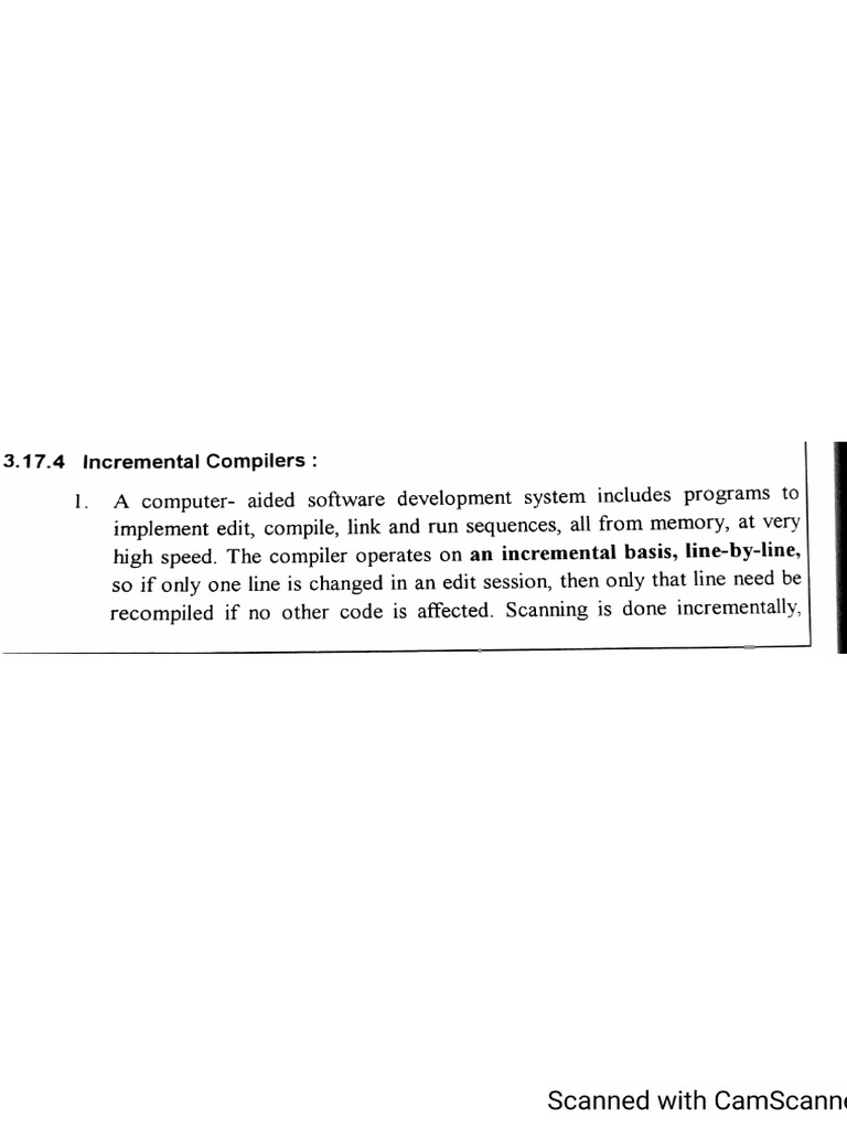 Incremental and Cross Compiler | PDF