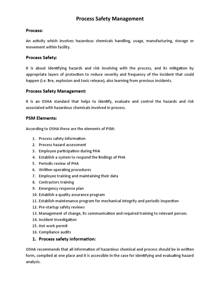 PSM - Training Report | PDF