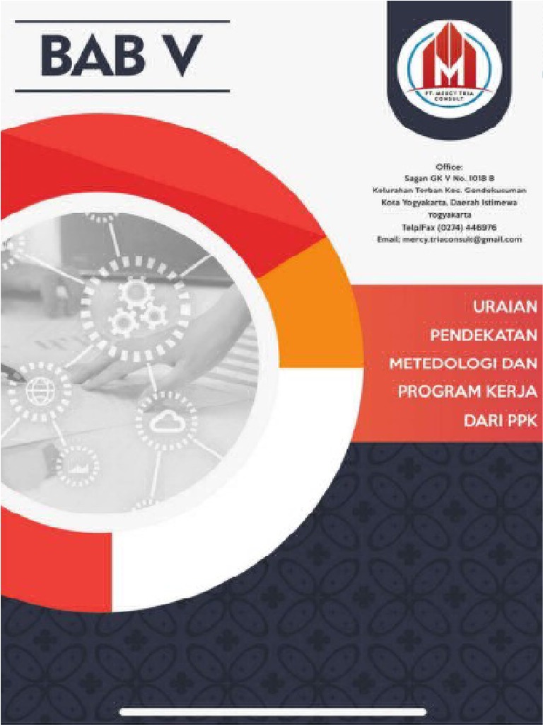 BAB 5. Kalirejo URAIAN PENDEKATAN METODOLOGI DAN PROGRAM KERJA | PDF