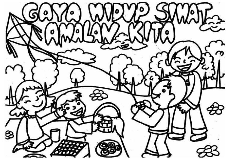 Poster Gaya Hidup Sihat | PDF