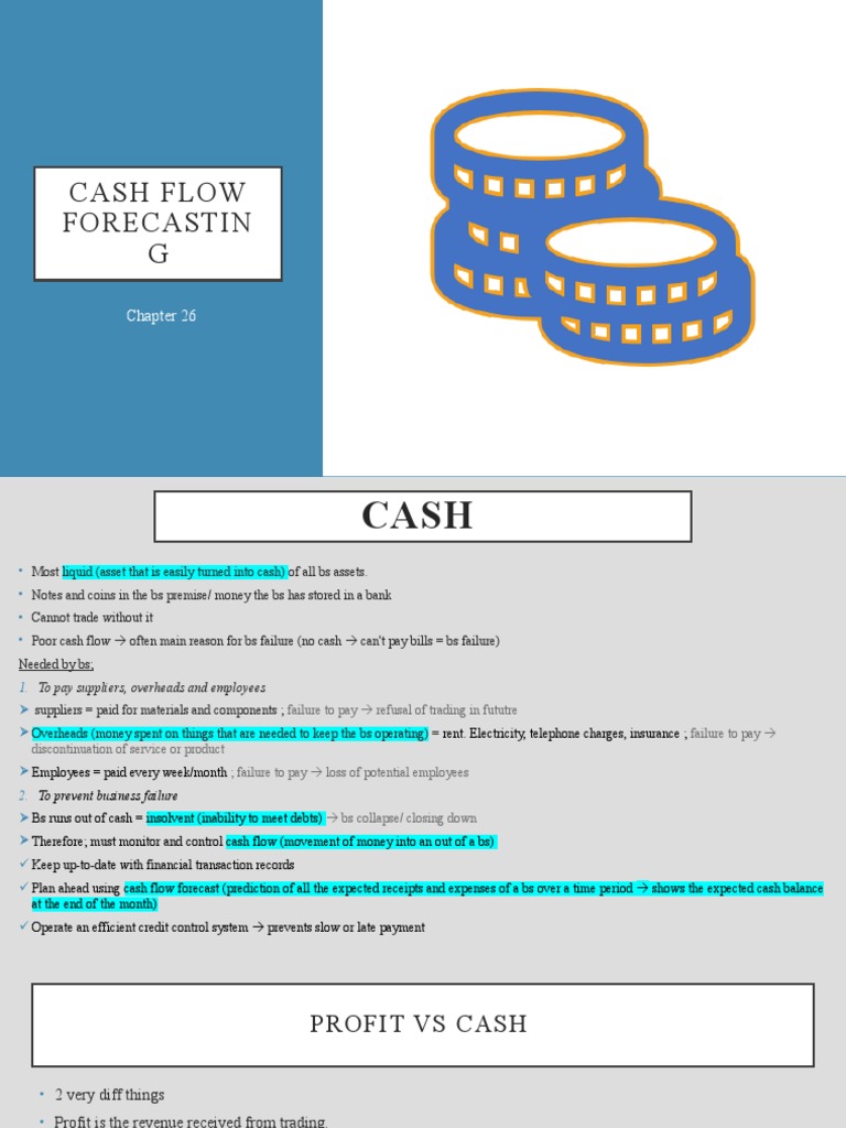 Essential Cash Flow Forecasting Guide | PDF