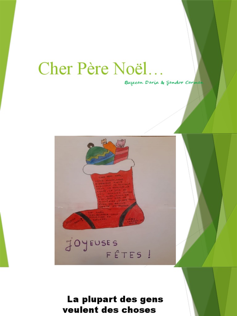 Cher Père Noël | PDF