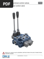 DCV Series VALVES Data Sheet | PDF | Valve | Mechanical Engineering