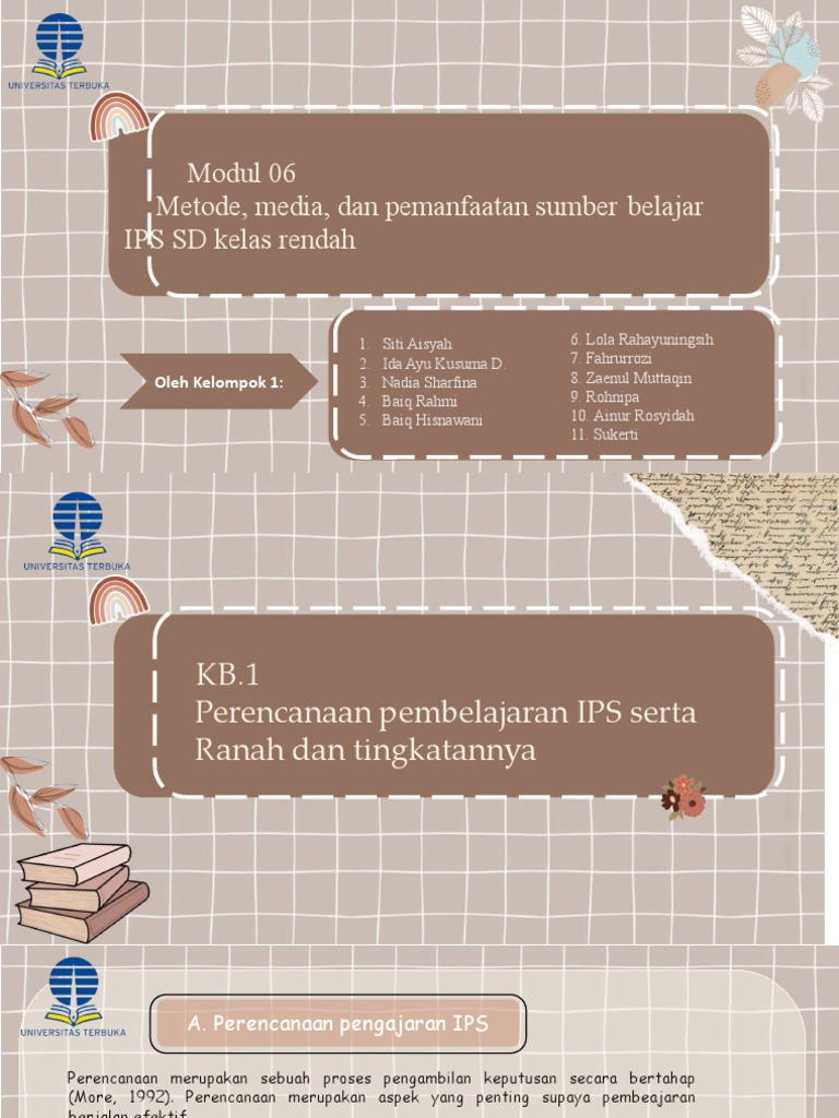 Kelompok 1 Modul 6 KB 1,2 | PDF