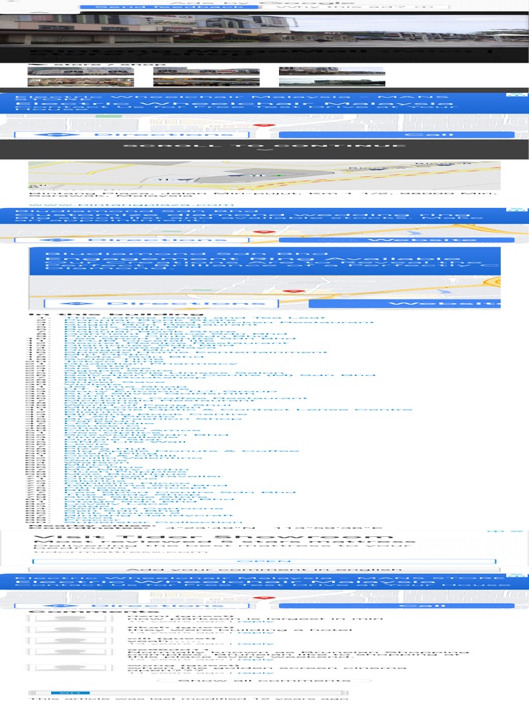 Bintang MegaMall - Miri Store Shop | PDF