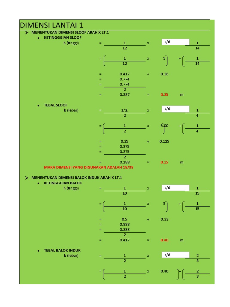 Ruko 3 Lantai Anstruk | PDF