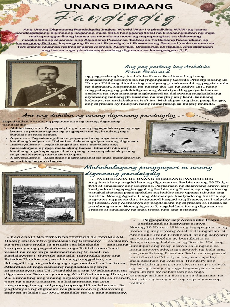 Brown Scrapbook Museum of History Infographic | PDF