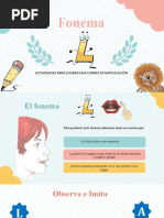 Cuadernillo - Fonema - P | PDF