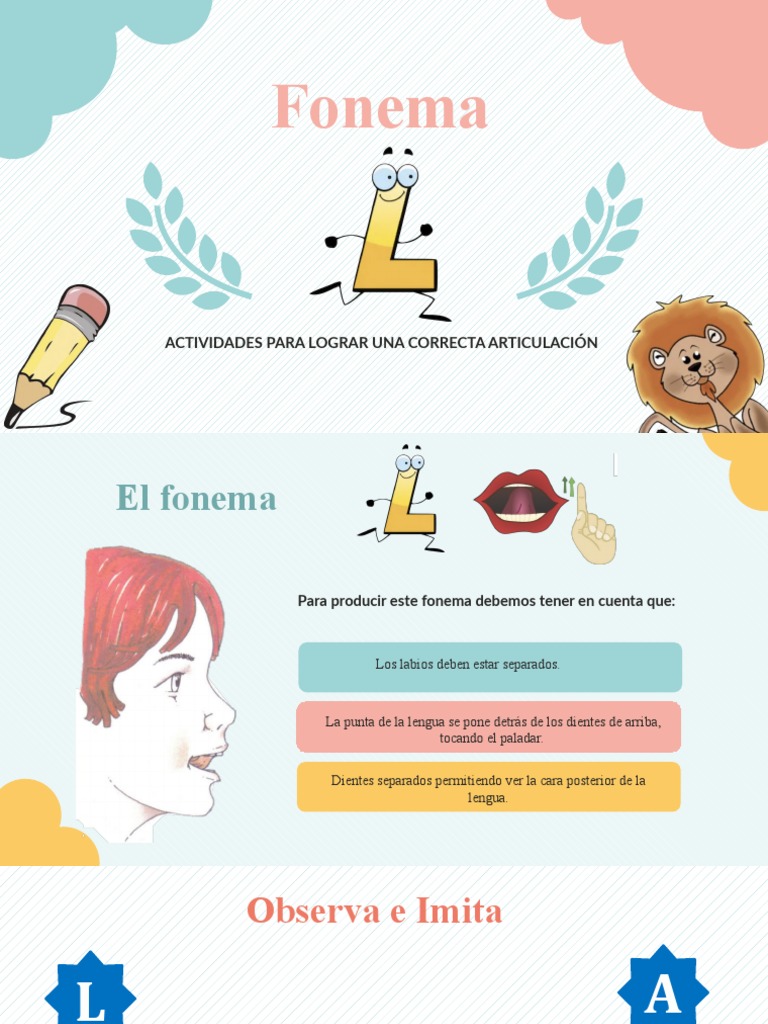 Fonema L Final | PDF