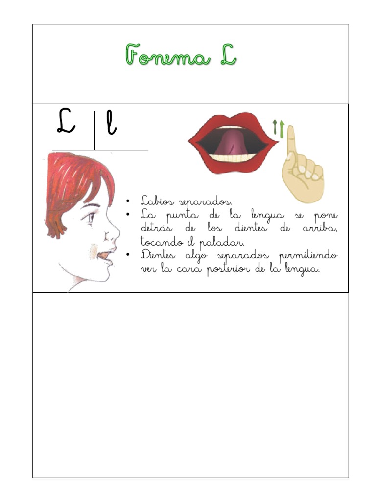 Fonema L | PDF