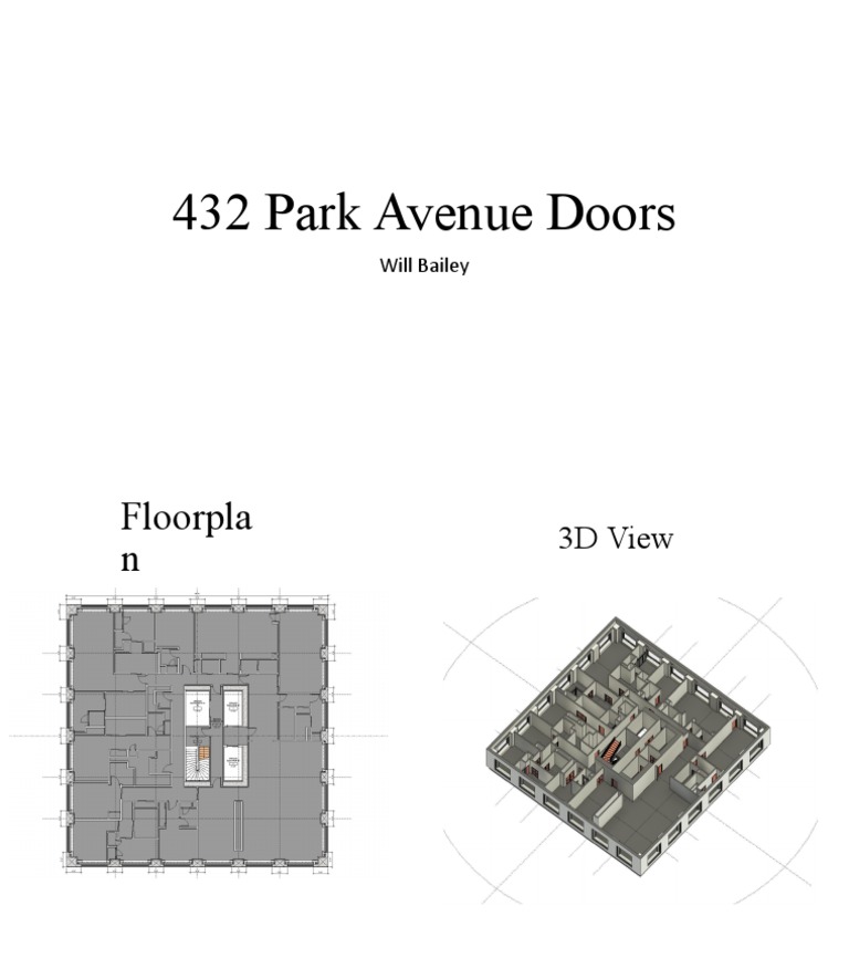 432 Park Avenue Doors | PDF