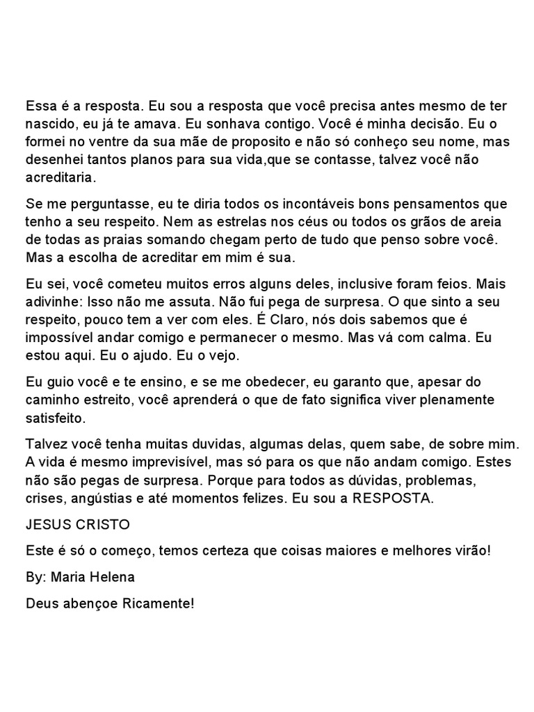 Helena A Resposta | PDF