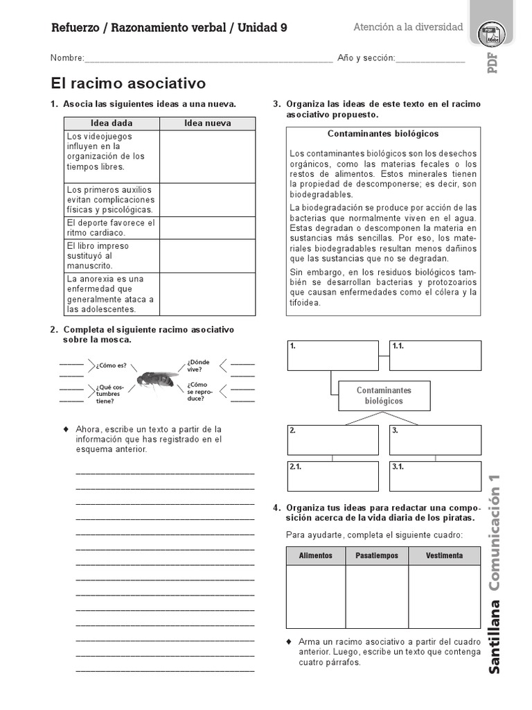 Racimo Asociativo en Educación | PDF | Salud pública | Medicina CLINICA