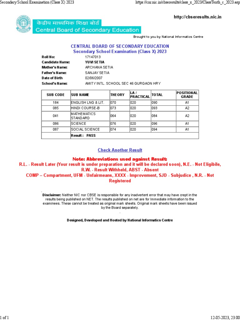 10th Marksheet | PDF | Secondary Education | Educational Institutions