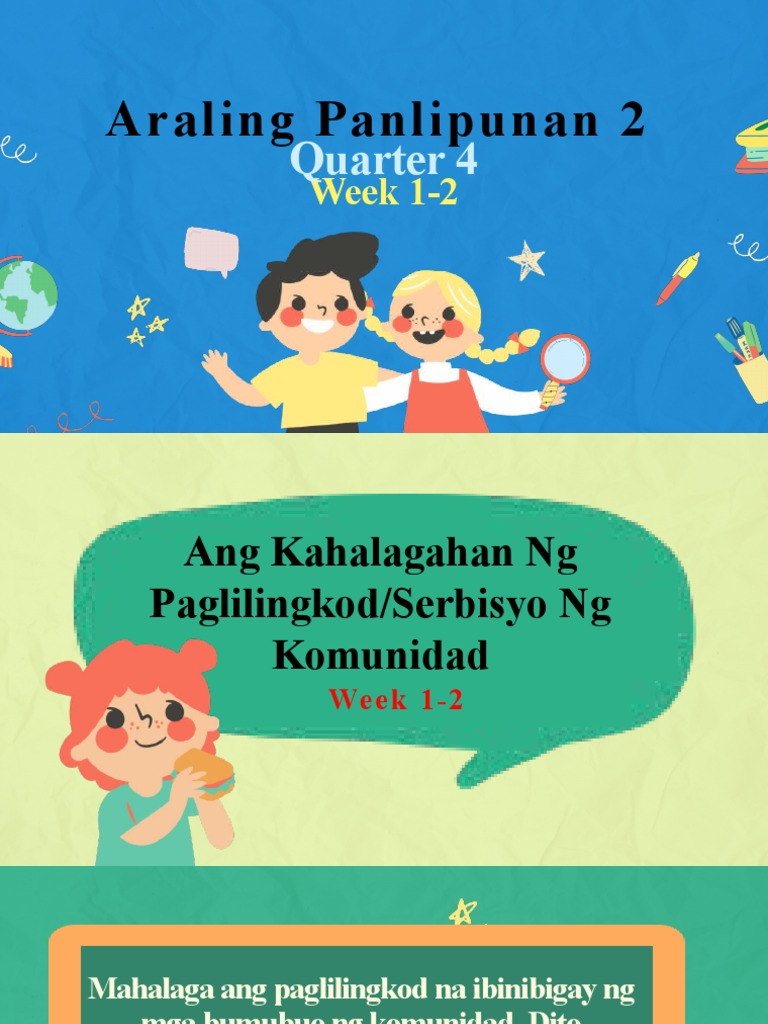 AP2_Q3_Week 1-2 _Ang Kahalagahan ng Paglilingkod o Serbisyo ng ... AP2_Q3_Week 1-2 _Ang Kahalagahan ng Paglilingkod o Serbisyo ng ...