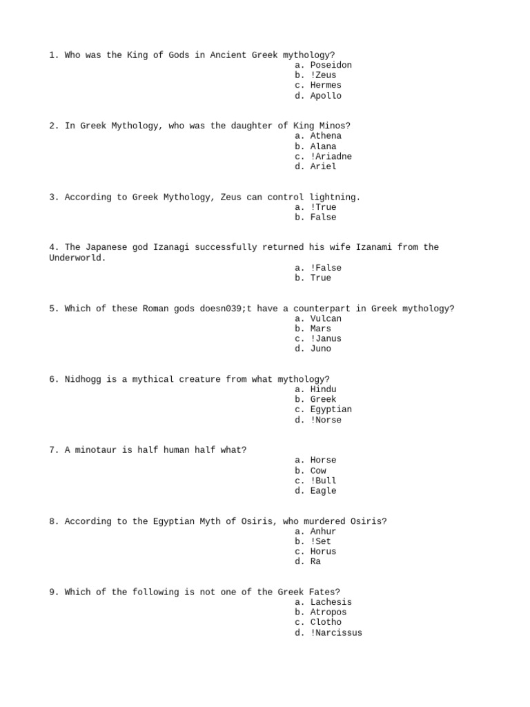 ENGL102 Assignment 9 | PDF | Greek Mythology | Minotaur