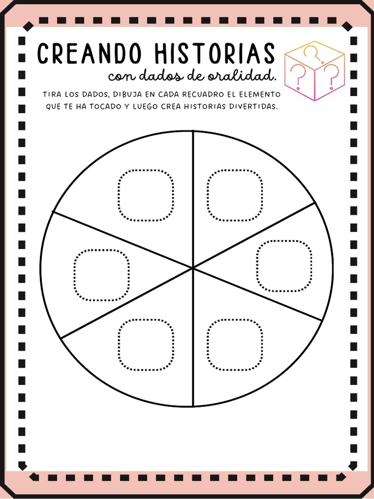 Crea Historias con Dados de Oralidad | PDF