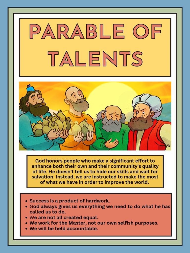 Parable of Talents: Maximizing Potential | PDF | Lifestyle