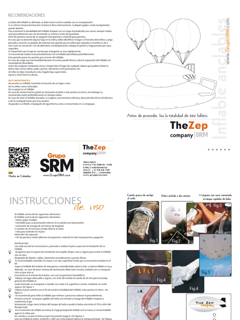 Inflables Instructivo | PDF