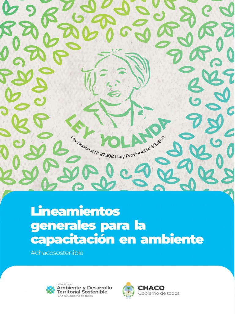 Lineamientos Generales para La Capacitación en Ambiente. 2022 | PDF ... Lineamientos Generales para La Capacitación en Ambiente. 2022 | PDF ...