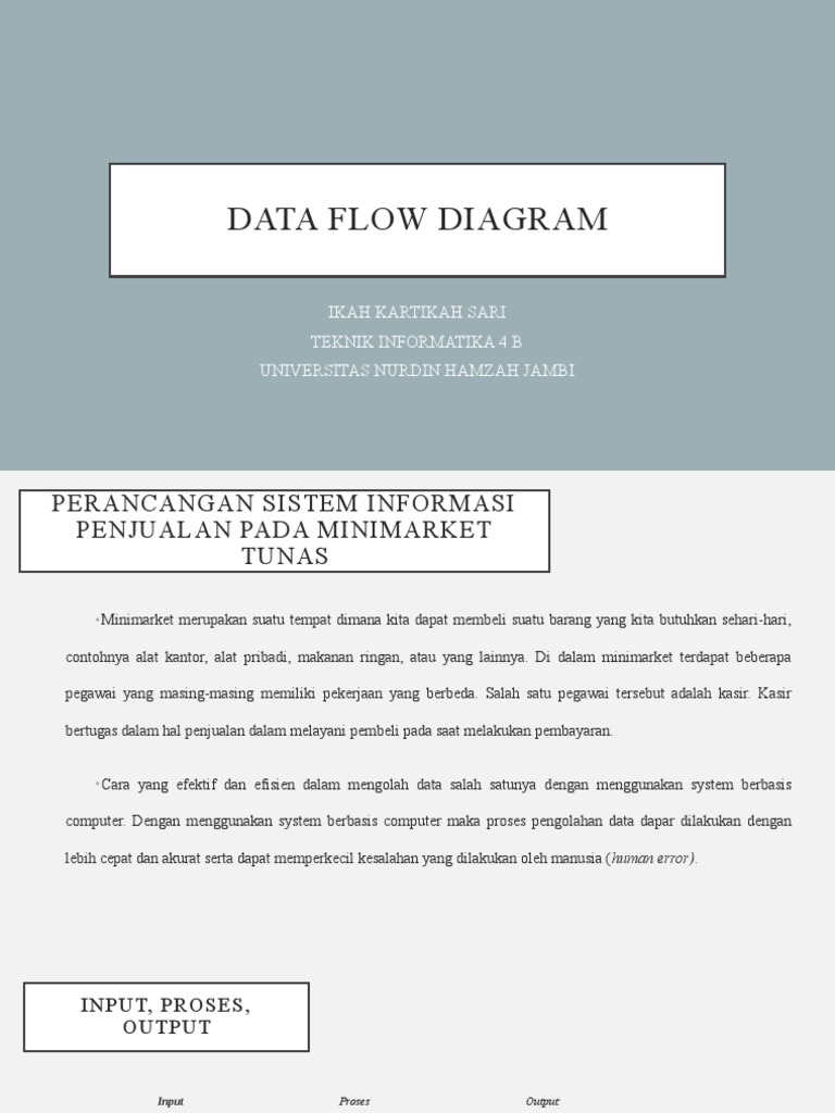 Data Flow Diagram | PDF