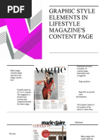 Anatomy of A Magazine Layout | PDF | Serif | Typefaces