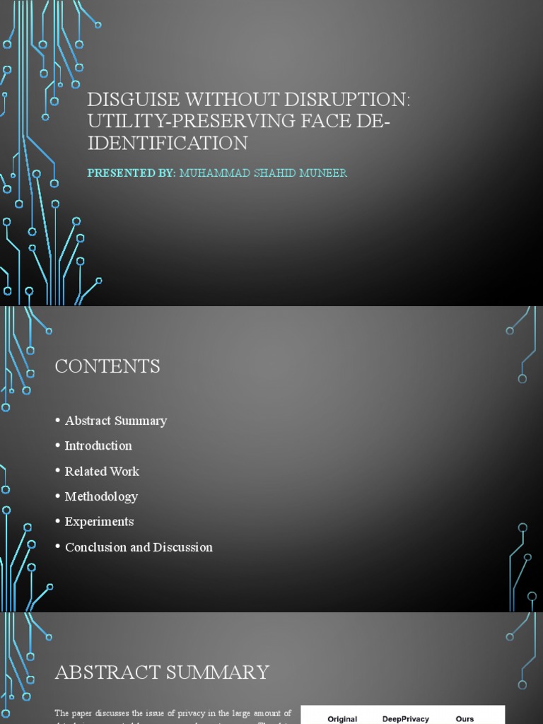 Presentation DISGUISE | PDF