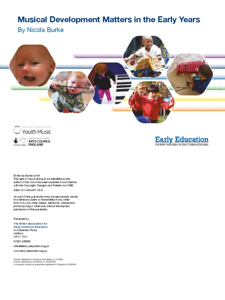 Musical Development Matters in The Early Years | PDF | Singing | Songs
