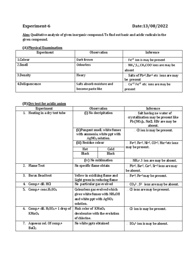 STD-11 Exp-6&7&8&9&10 | PDF