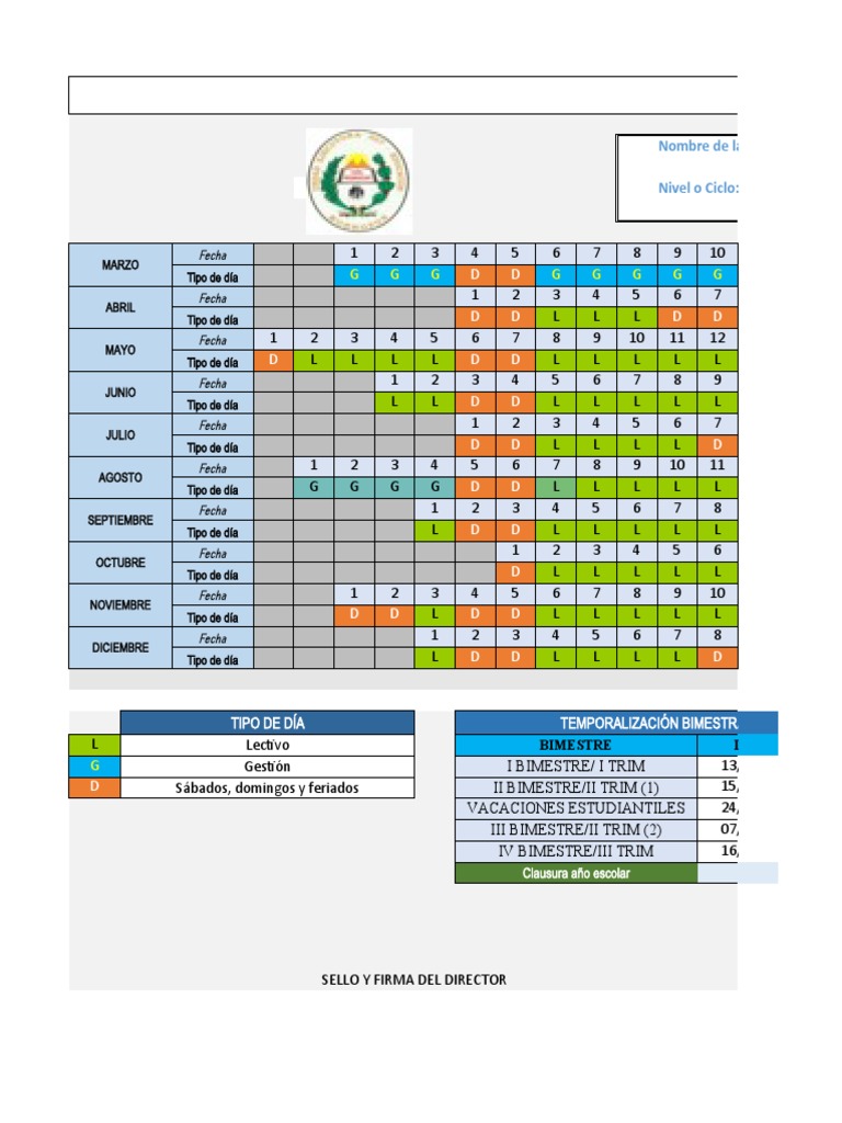Calendario Escolar 2023 JCM | PDF