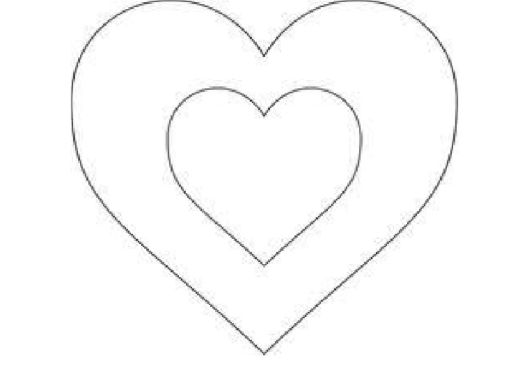 Formato en Forma de Corazón Imprimir | PDF