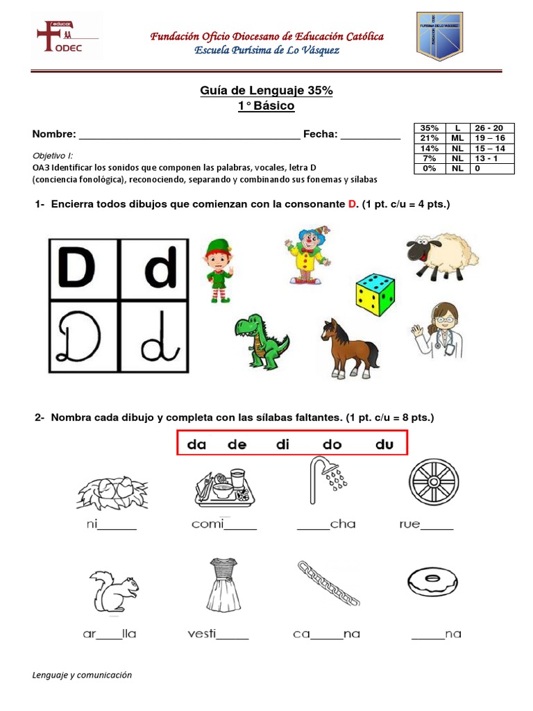 Consonante D 35% | PDF