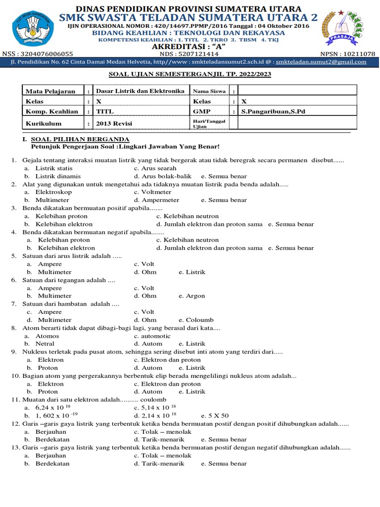 Format Ujian DLE | PDF