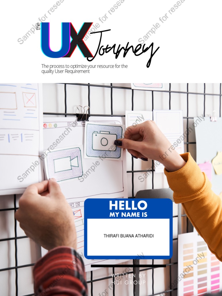 UX Journey Version 2 Watermark Ne - Duplicate | PDF