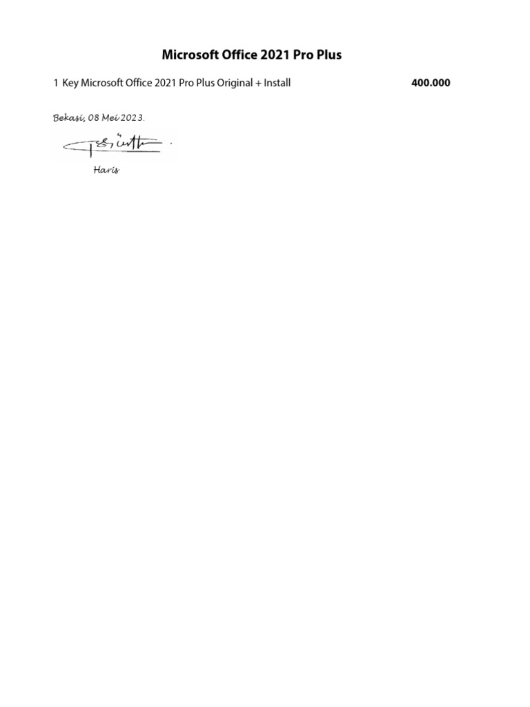 Office 2021 Pro Plus | PDF