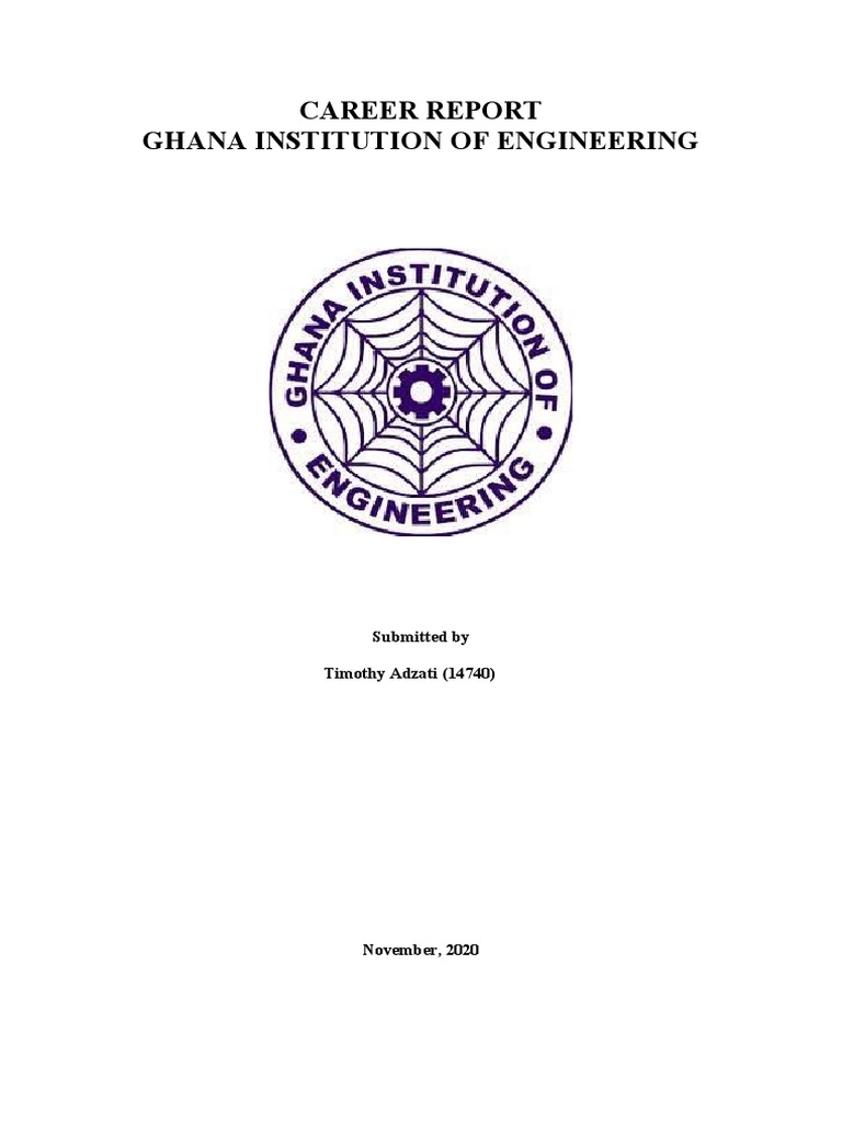 Career Report - Timothy | PDF