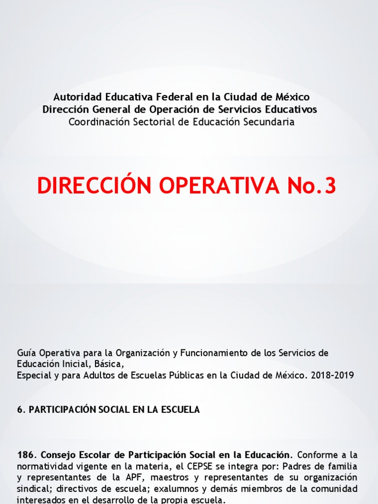 Guía de Participación Social Escolar | PDF | Responsabilidad | Enseñando
