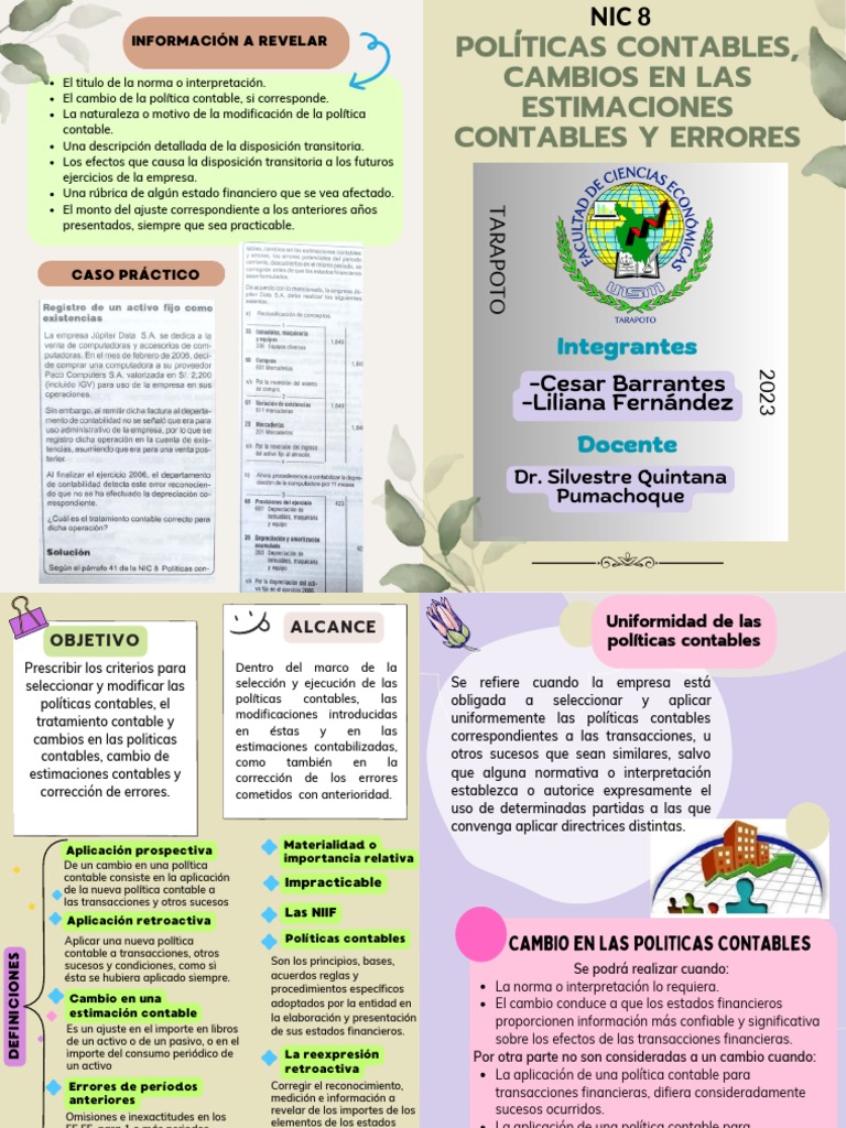 Nic 8 | PDF | Contabilidad | Estado financiero