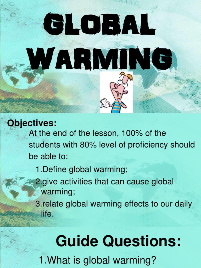 Global Warming Pdf