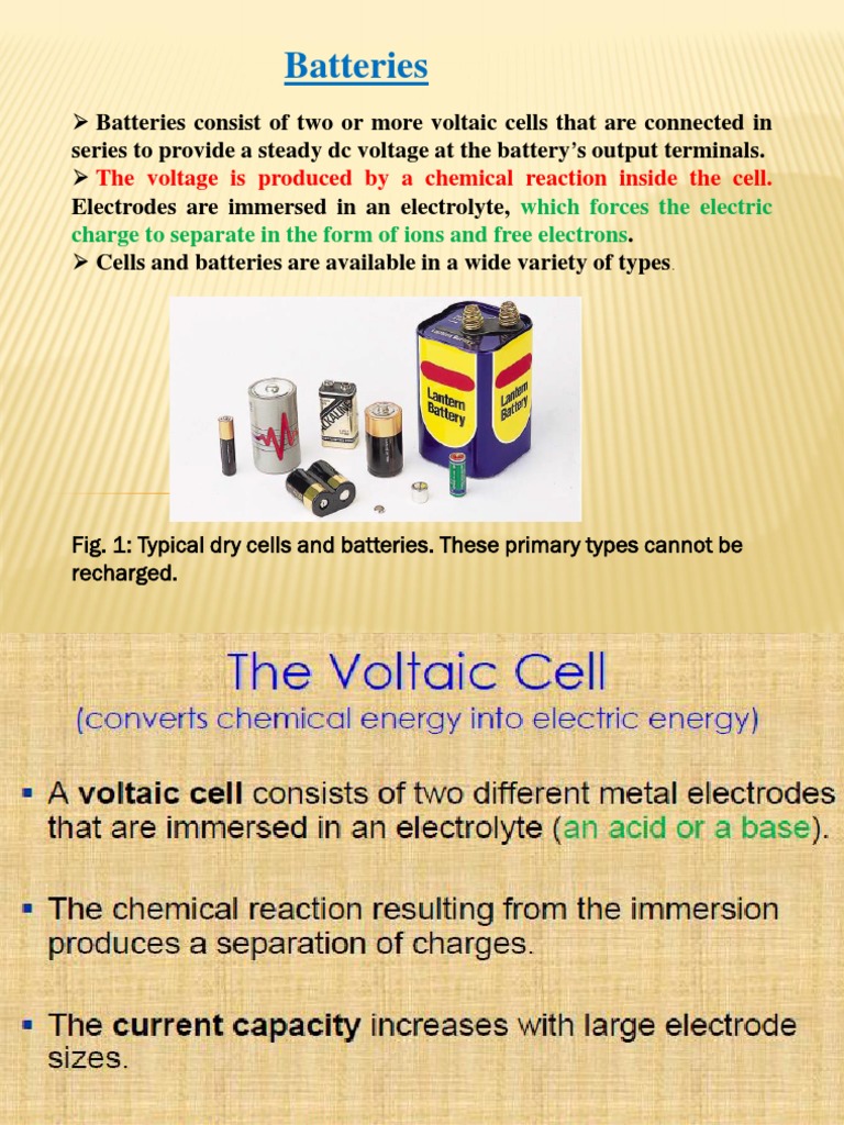 Batteries | PDF