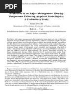 Overt Behaviour Scale for ABI Challenges | PDF | Aggression | Behavior